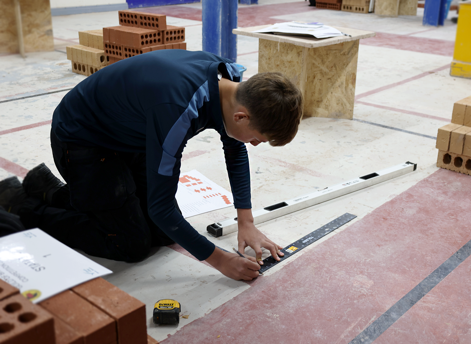 Lincoln College Hosts Guild of Bricklayers Regional Competition