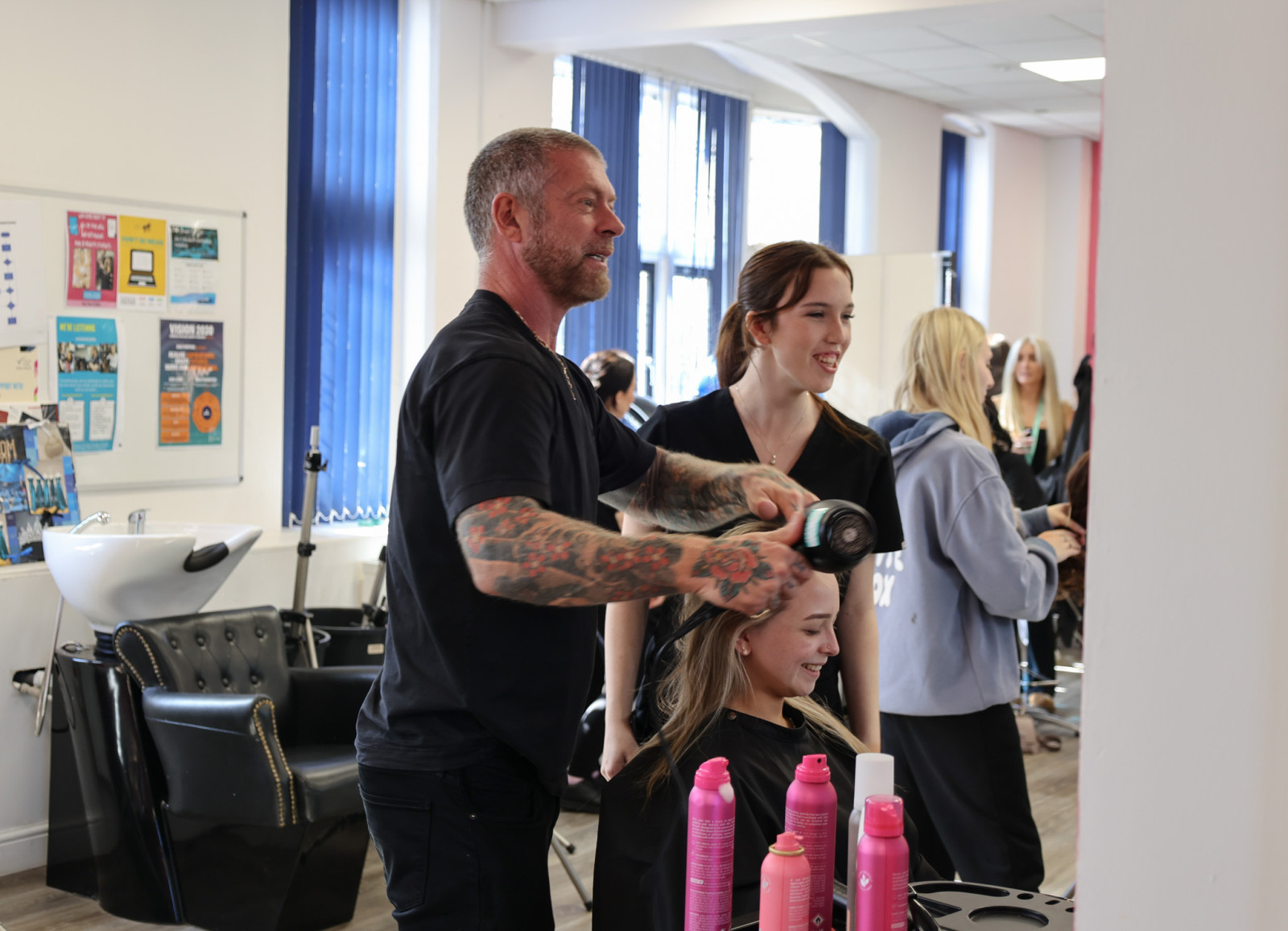Hair Celebrity Lee Stafford Visits First-Year Lincoln College ...