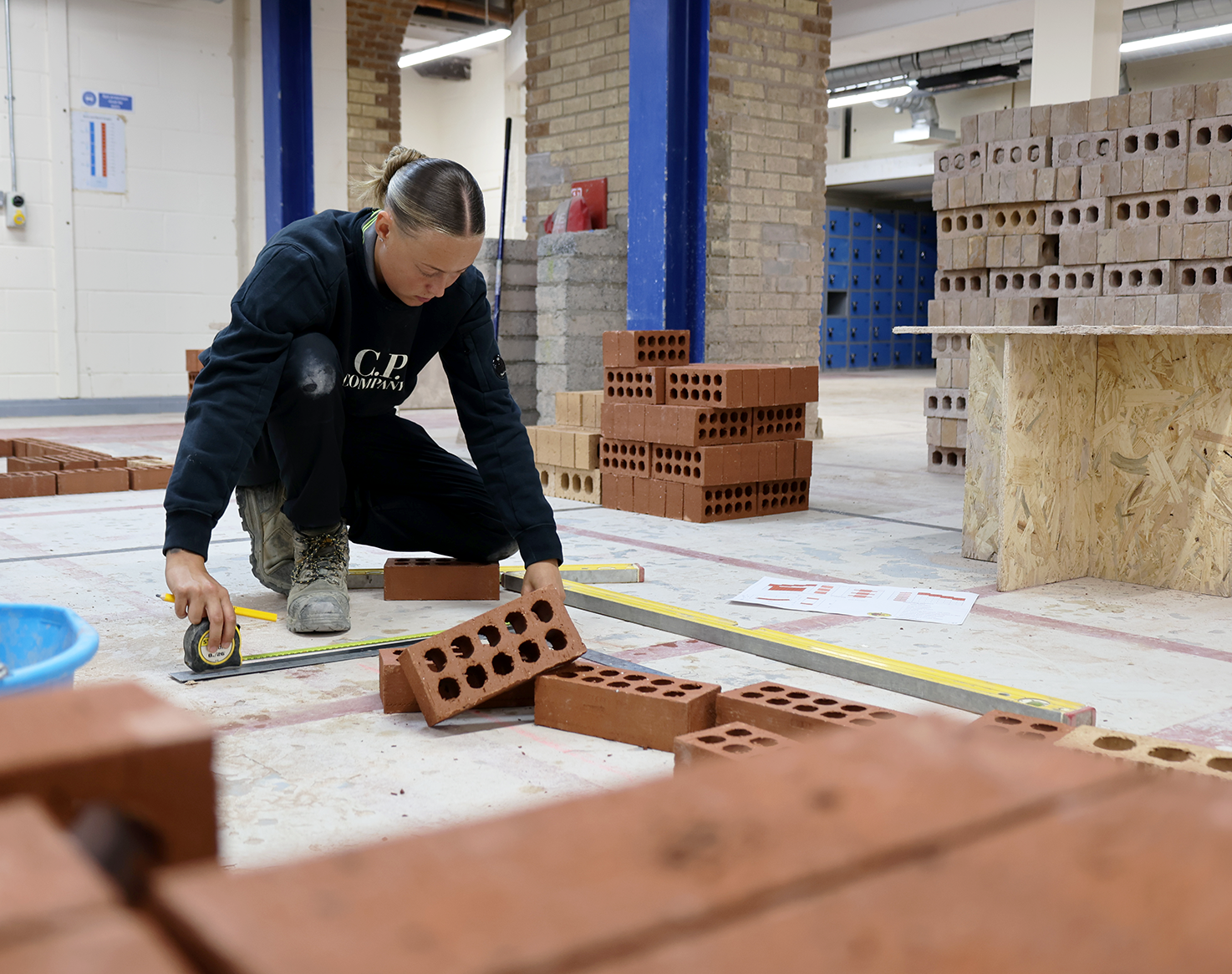 Lincoln College Hosts Guild of Bricklayers Regional Competition