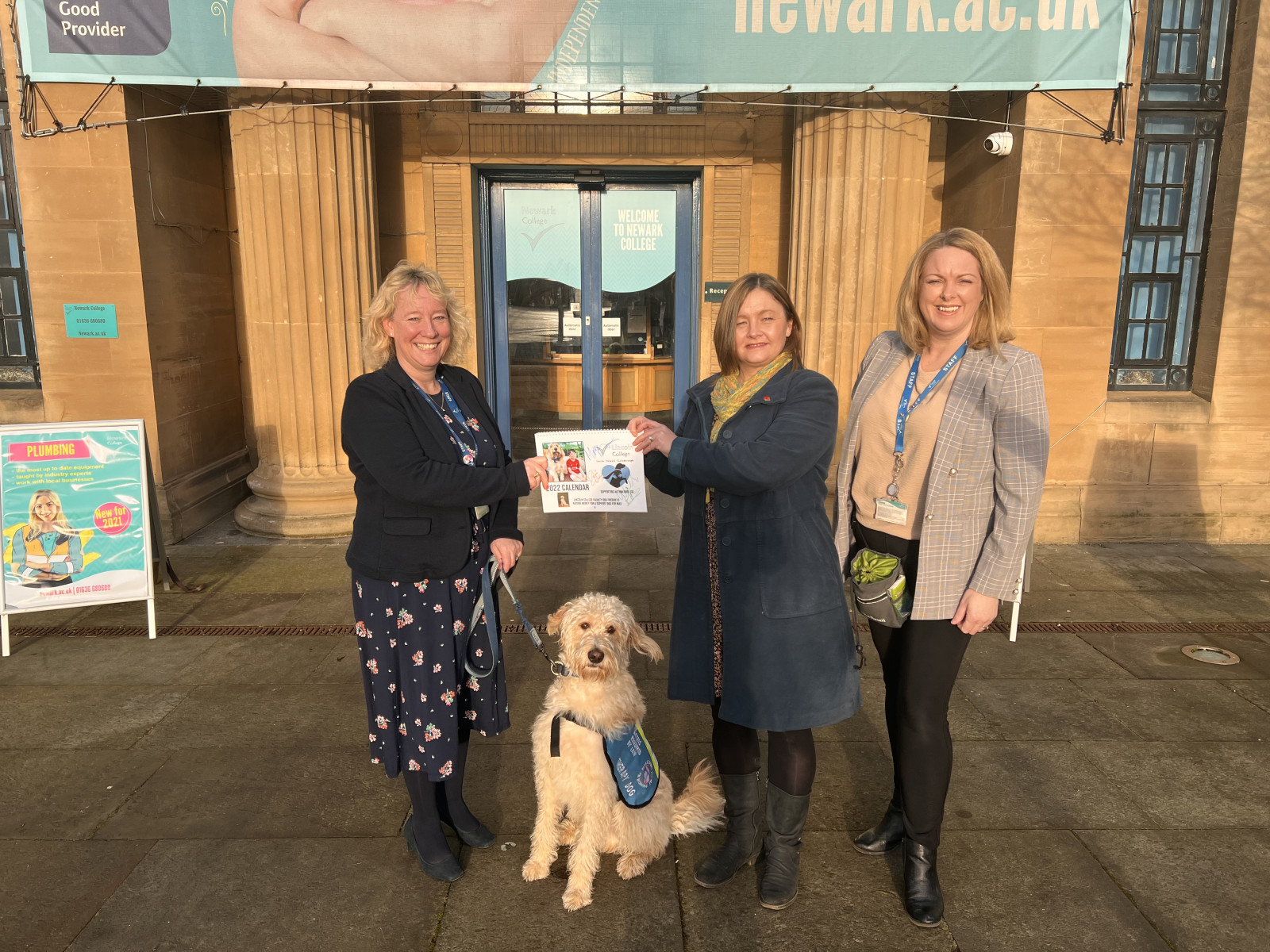 College therapy dog continues his paw-some work in the community