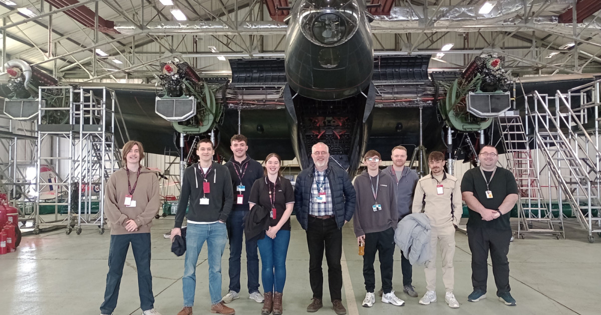 HNC Aeronautical Engineering Students Gain Insight at RAF Coningsby