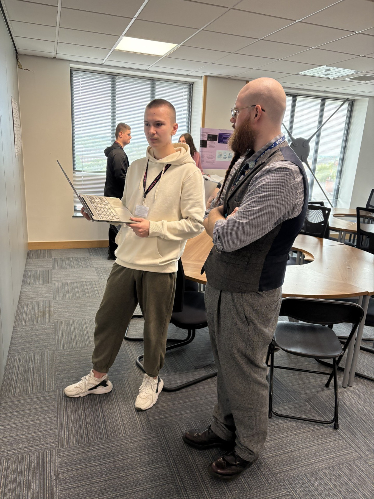 Computer Science Students Showcase Project Posters