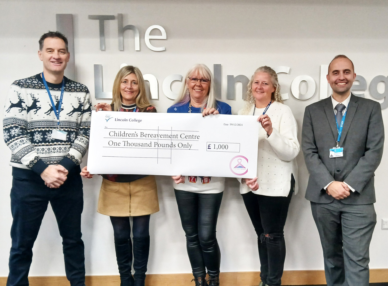 College’s Pink Ribbon Fundraising Campaign Smashes Through £100,000